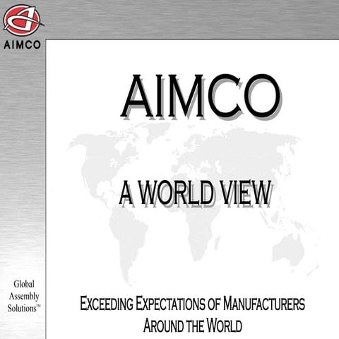 An Introduction to AIMCO | PDF