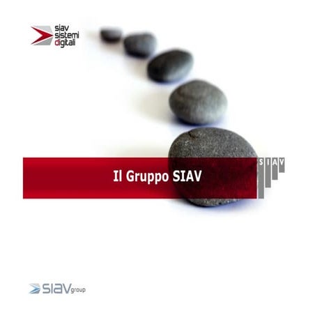 Corporate presentation SIAV Sistemi digitali | PDF