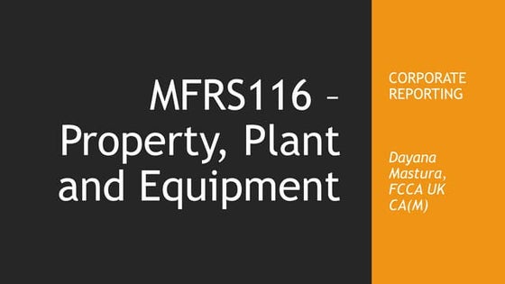 Corporate Reporting - MFRS102, IAS2: Inventory | PPT