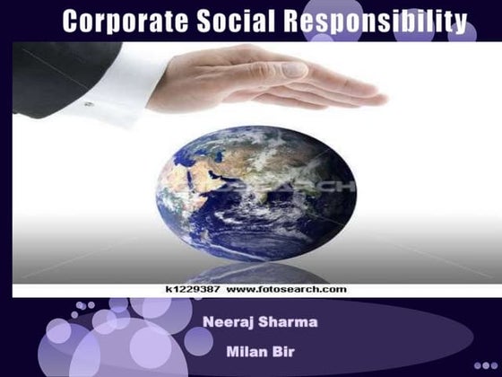 Corporate Social Responsibility CSR PowerPoint Templates | PPSX