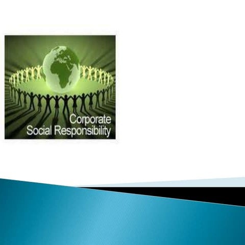 Corporate Social Responsibility Ppt
