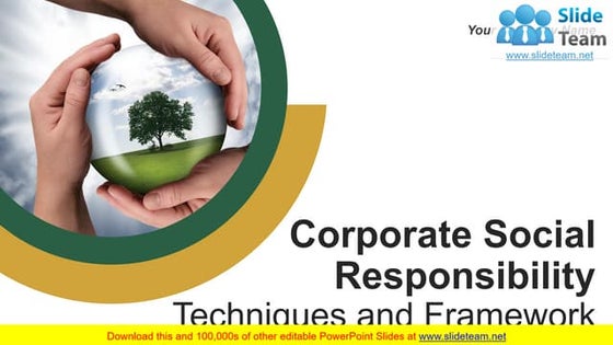 Corporate social responsibility PPT | 2015 | PPT