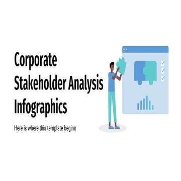 Corporate Stakeholder Analysis Infographics | PPTX