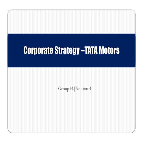Tata Business Excellence Model | PPTX