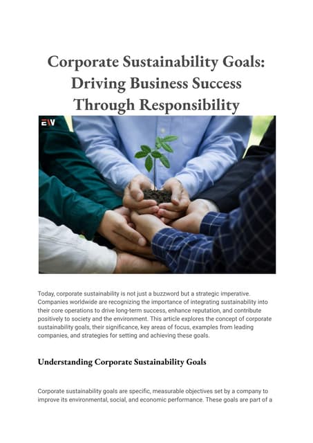 Sustainability X Solution Provider in India | PDF
