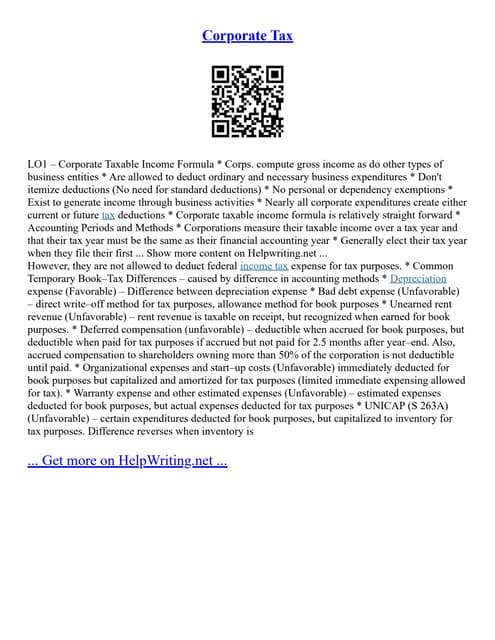 Personal Income Tax vs. Corporate Income Tax: Key Differences Explained ...