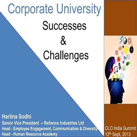 9 Steps To A Corporate University | PPT