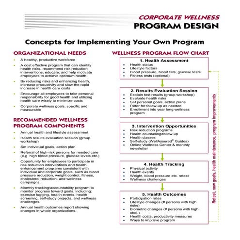 Corporate wellness program design | PDF