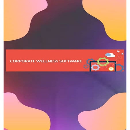 CORPORATE WELLNESS SOFTWARE | PDF