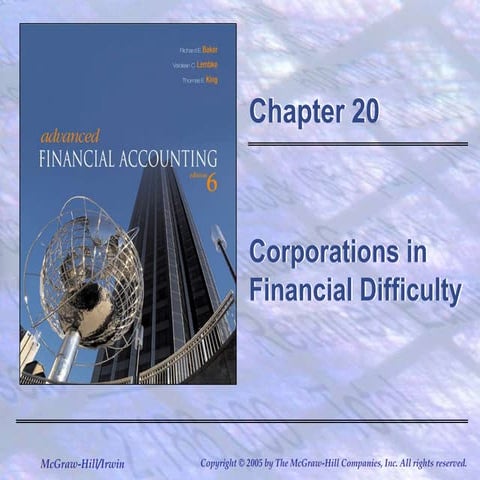 Corporations in financial difficulty | PPT
