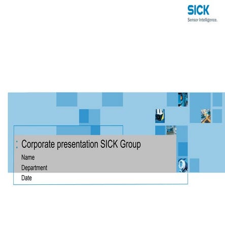 SICK AG Corp presentation basics_2012-10_en | PPT