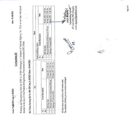 Corr3dateextended road profile and ect detai | PDF