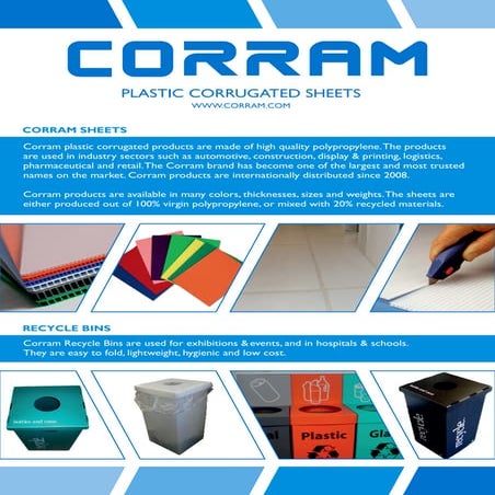 Corram brochure 2012 | PDF