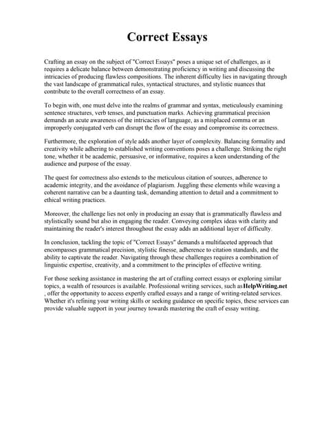 Essay On Punctuation.pdf