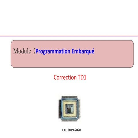 correctionTD-1-vhdl2947.pptx | Programming Languages | Computing