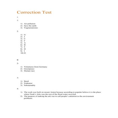 Correction test | DOCX