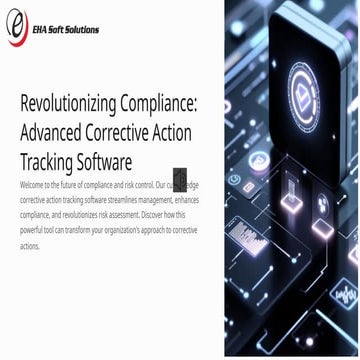 Corrective Action Tracking Software for Enhanced Compliance and Risk ...