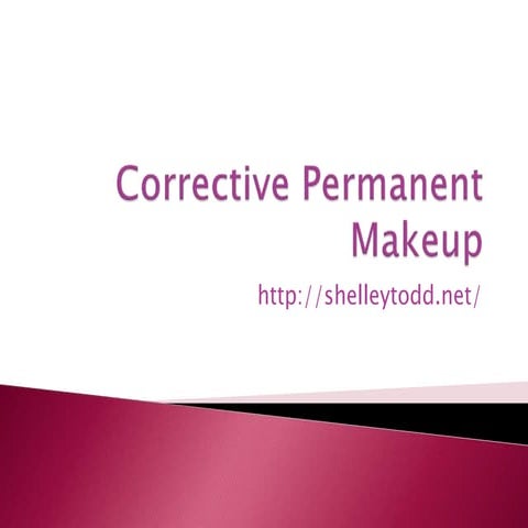 Corrective permanent makeup | PPT