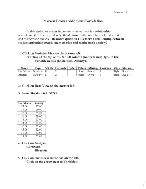 Correlation And Spss Pdf