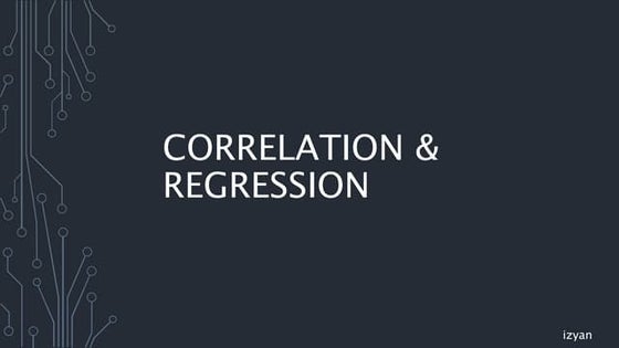 Correlation ppt... | PPTX | Physics | Science
