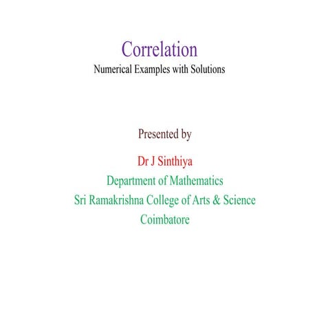 correlation_Methods & Problem Solving.pptx