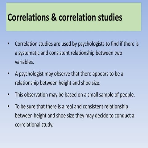 Correlations | PPT