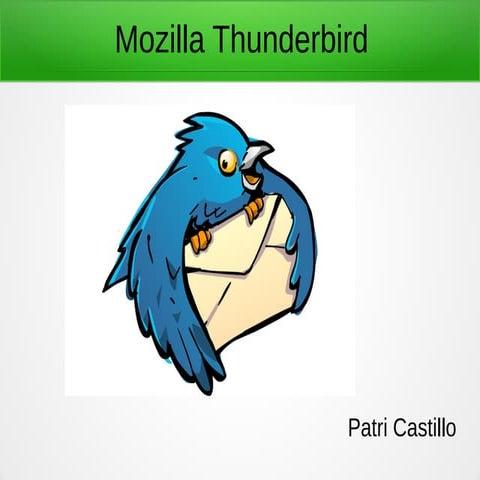 Correu thunderbird. | PPT