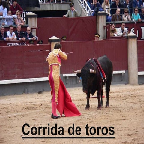Corrida de toros (en español) | PPTX