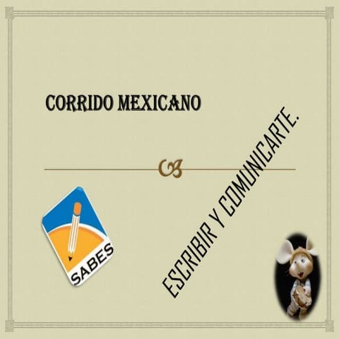 Corrido mexicano (2) | PPTX