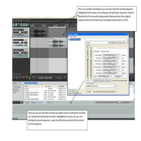 Corridoor effect minipulation annotation | DOCX