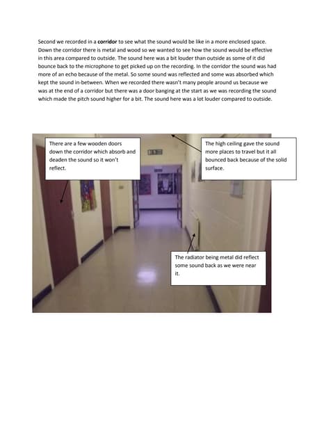 D corridor analysis | PDF