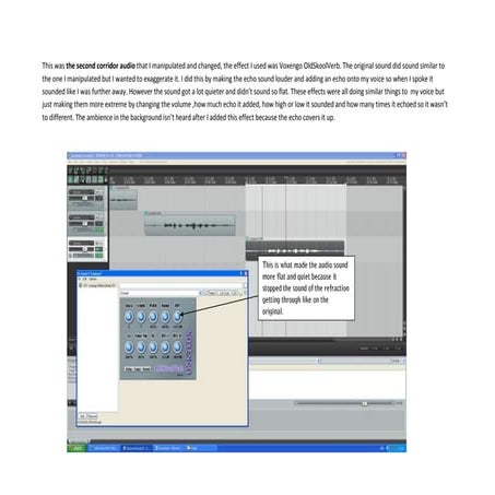 Corridor Second Manipulation | DOCX