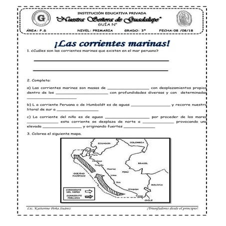corrientes marinas | PDF