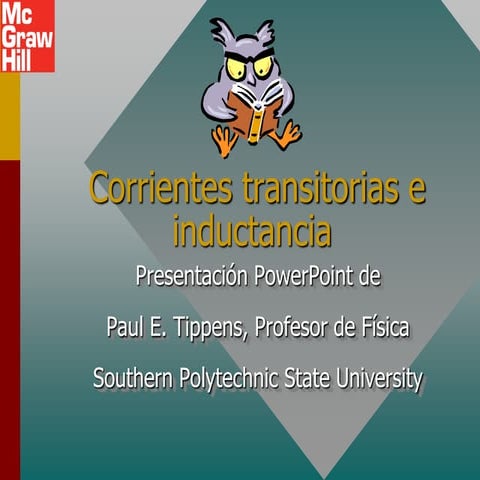 Corriente transitoria y inductancia | PPTX