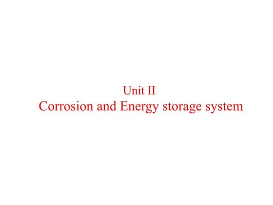 ENGINEERING CHEMISTRY: Module 2-corrosion & its control - metal ...