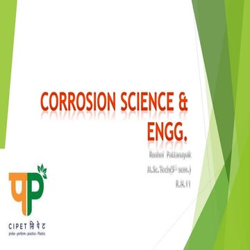 Corrosion science roshni | PPT
