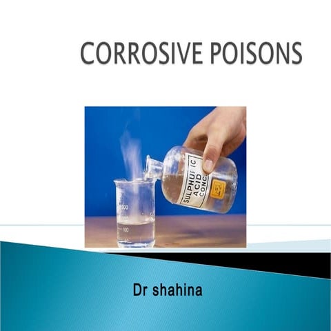 Corrosivepoisons | PPT