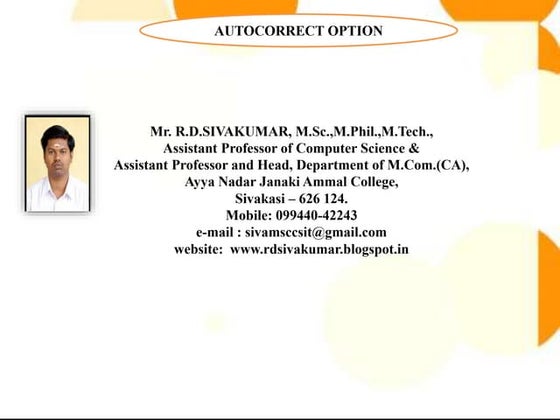 Elements of HTML - R.D.Sivakumar | PPT