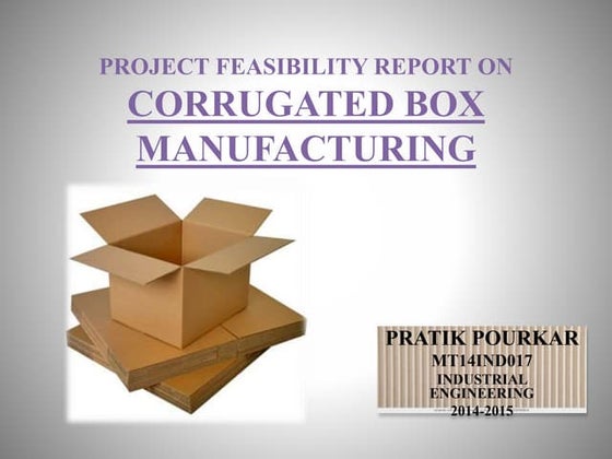 SCM case study: Cardboard mfg units | PPT