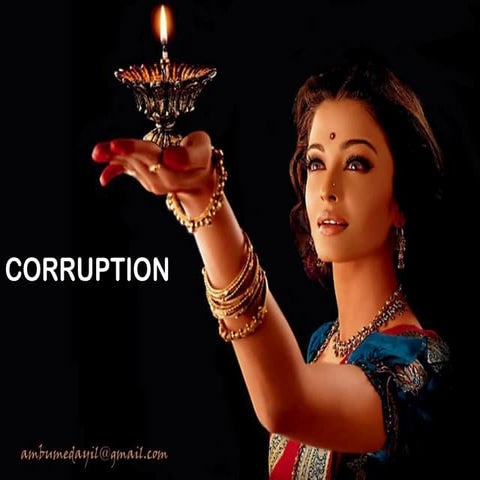 Corruption ppt from James joseph Adhikarathil | PPT