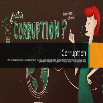 Corruption - PSA | PPTX