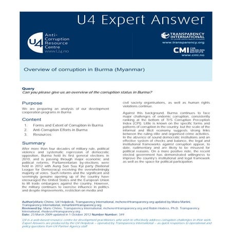 Origin, Forms of Corruption that Negatively Affects Public Life, Causes and Consequences | PDF