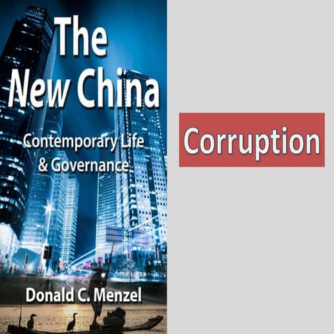Corruption in china | PPTX