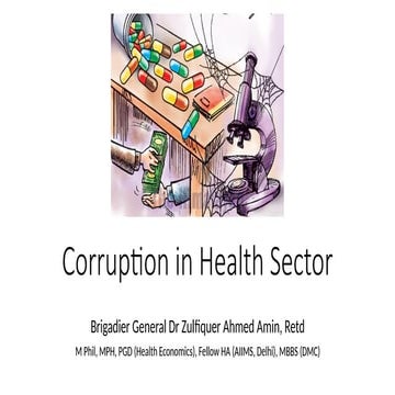 Corruption in Health Sector - Causes and Consequences.pptx | Health Insurance | Insurance