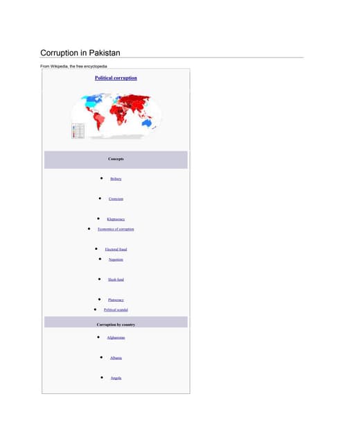 Corruption | PPTX | Debated Sensitive Social Issues | Sensitive Topics