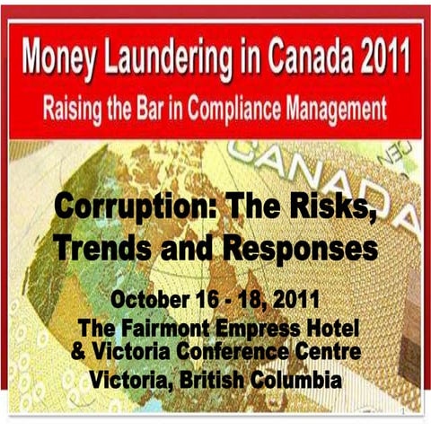 Corruption Risks Trends and Responses | PPT