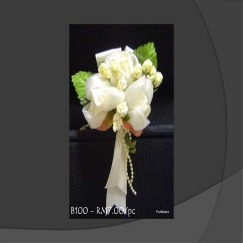 Corsages and boutonnieres | PPTX