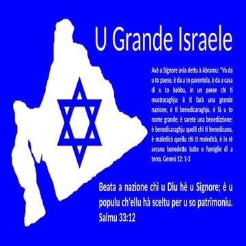 Corsican - The Greater Israel (U Grande Israele) - Promise Keeper ...