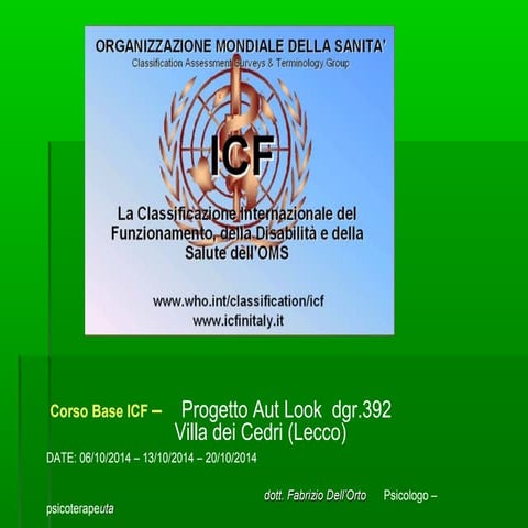 Presentazione icf 4 ottobre | PPSX