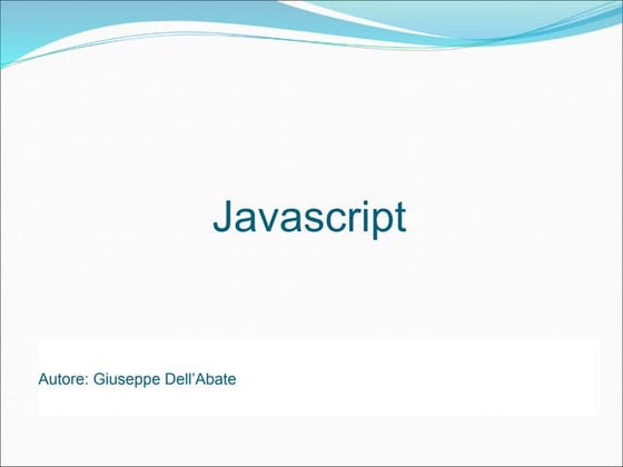 Introduzione al java | PPT Introduzione al java | PPT
